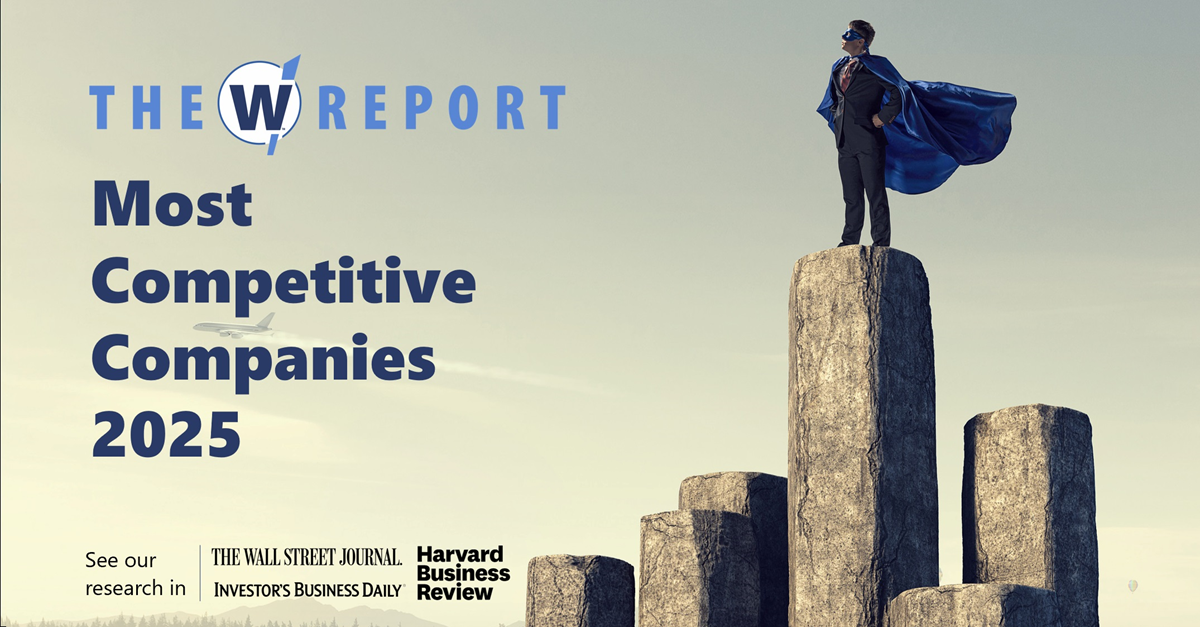 Most Competitive Companies 2025 - W Ratings
